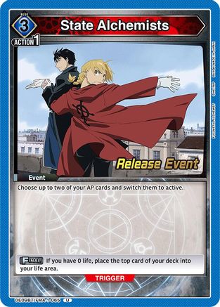 State Alchemists (UE09BT/FMA-1-065) - UE09BT FULLMETAL ALCHEMIST Relea ...