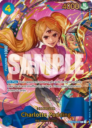 Charlotte Pudding - OP06-047 (Alternate Art) (OP06-047) - Premium Boos – Banana Games & Hobby