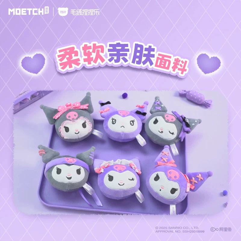 Sanrio Kuromi Girl's Hair Accessories Series Plush Blind Box (1 Random ...