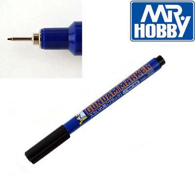 Mr. Hobby Gundam Marker : GM01 Black Liner (Fine Tip) Gundam Marker ...