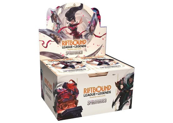 RIFTBOUND LEAGUE OF LEGENDS SPIRITFORGED BOOSTER BOX CASE (Pre-Order F ...