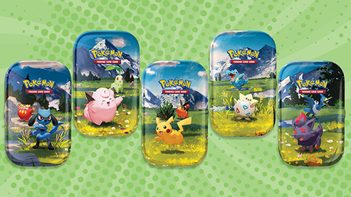 (PREORDER) Pokémon - Mega Evolution - Ascended Heroes - Mini Tins Disp ...